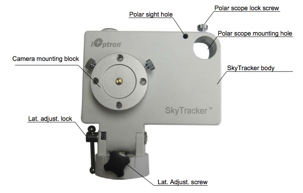 iOptron SkyTracker with Polar Scope – Monomaniac Garage